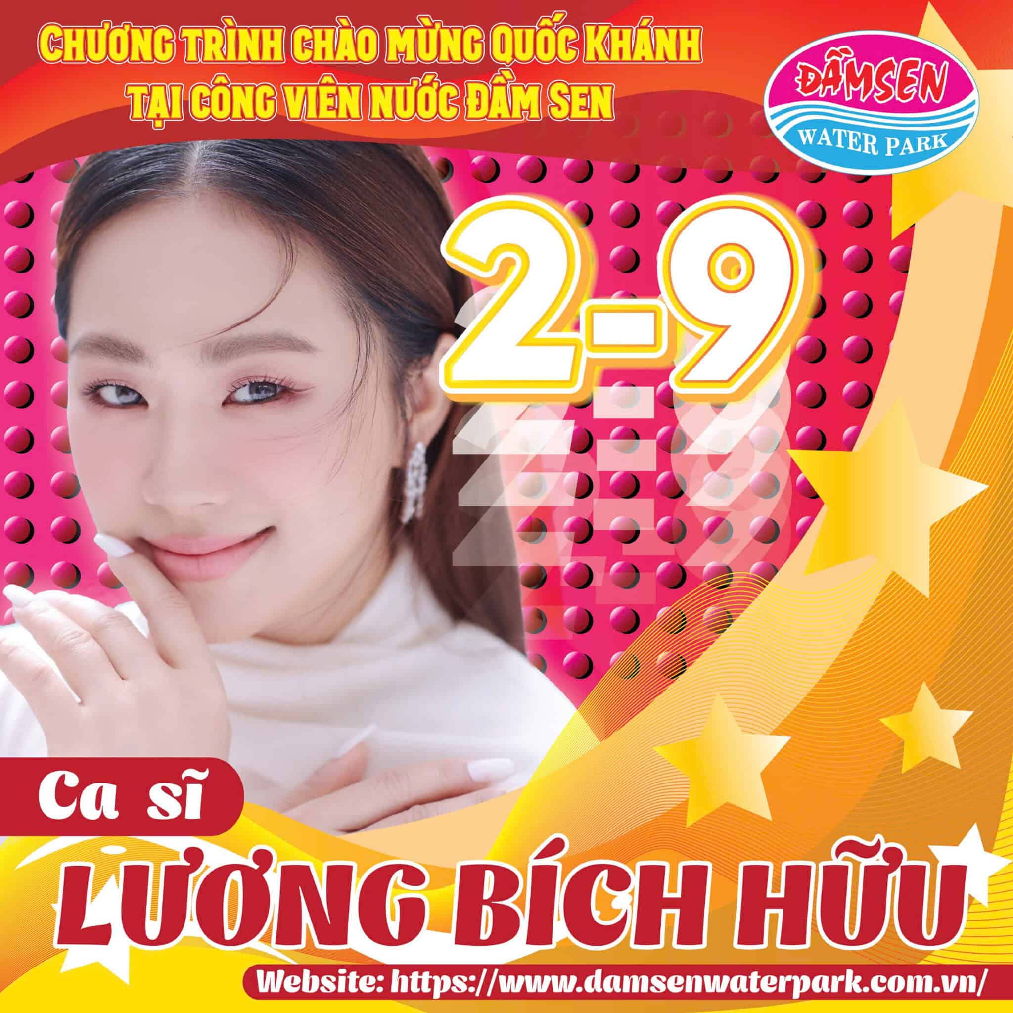 Đầm Sen Nước Mừng Lễ 2/9: Gặp Gỡ Ca Sĩ Lương Bích Hữu, Loto Sài gòn Tân Thời, Vui Chơi cả ngày ...